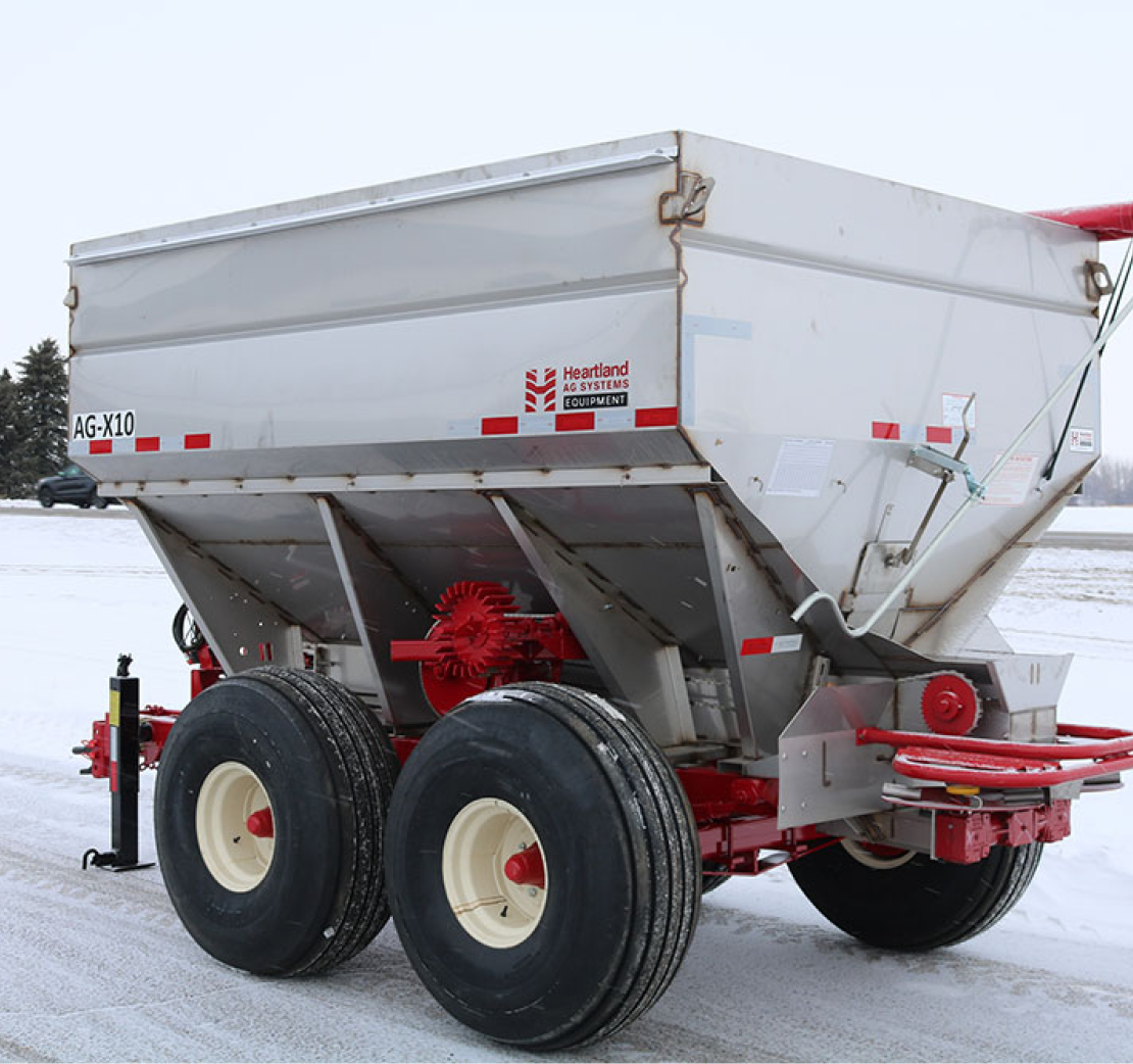 Heartland AG Systems Equipment | AGX10 Wheel Track Spreaders